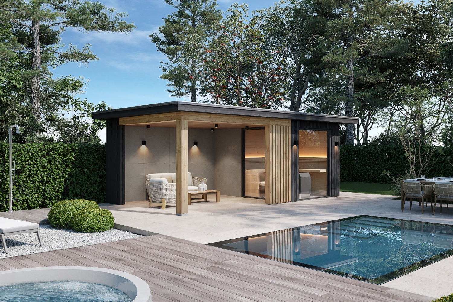 Wellness overkapping in uw tuin | Bronkhorst | Luxe buitenverblijven